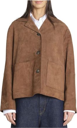 Max Mara Femme, Vestes, Brun, Taille: 34 FR Palchi Jacket