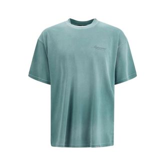 Represent Represent, Homme, Tops, Vert, Taille: XS T-shirt ras du cou en coton