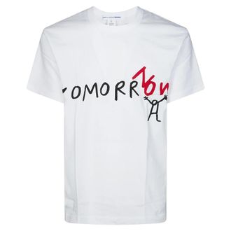 Comme Des Gar&ccedil;ons T-Shirts - - Tops - Herren - Wei&szlig; - L