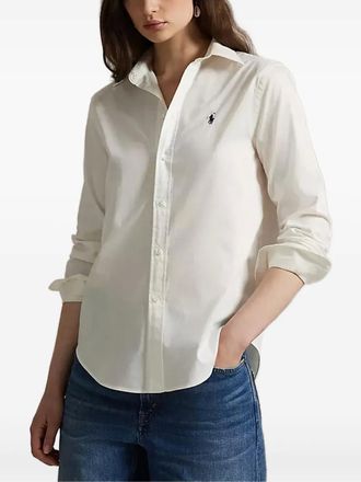 Polo Ralph Lauren Hemd mit Logo - Nude