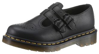 Dr. Martens Slipper DR. MARTENS 8065 Mary Jane, Damen, Gr. 36, schwarz, Leder, unifarben, Schuhe Slipper, Spangenschuh, Halbschuh, Chunky Slipper mit verstellbare