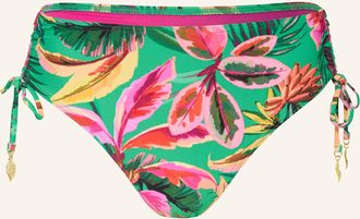 Cyell Cyell Basic-Bikini-Hose Floral Forest gruen