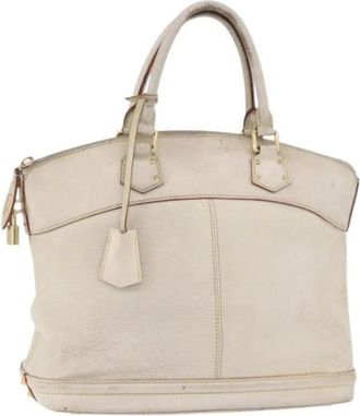Louis Vuitton Pre-owned Cuir sacs-louis-vuitton - Femme - Pre-owned - Blanc - Taille: ONE Size