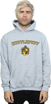 Harry Potter Hufflepuff Kapuzenpullover f&uuml;r Herren (Grau)