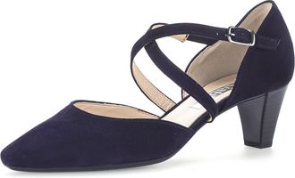 Gabor Damen Riemchen Pumps, Frauen Absatzschuhe,feine halteriemen,elegant,Atlantik,41 EU / 7.5 UK