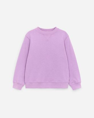 Arket Sweatshirt Aus French Terry -Lila