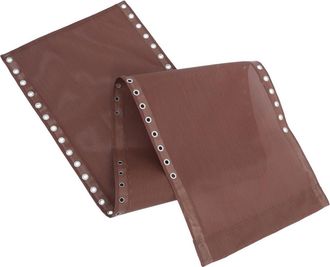 NUOBESTY jojofuny Ersatz Stoff f&uuml;r Liegestuhl Breit Atmungsaktives Rei&szlig;festes Outdoor gewebe f&uuml;r Garten und Strand Faltbarer Loungesessel Bezug Robustes Campin