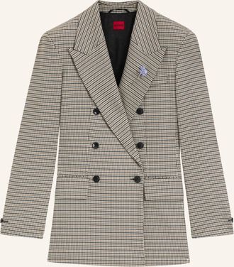 HUGO BOSS Hugo Blazer Amalisa Relaxed Fit grau