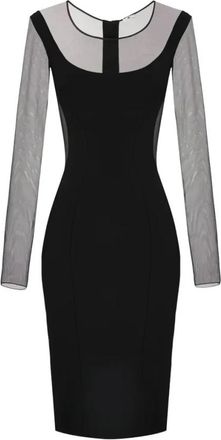 Elisabetta Franchi Femme, Robes, Noir, Taille: 38 FR Party Dress