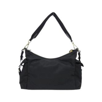 Prada Pre-owned Tessuto Vitello Schultertasche - - Pre-owned - Damen - Schwarzk - ONE SIZE