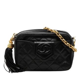 Chanel Pre-owned Vintage Quilted Crossbody Bag - - Pre-owned - Damen - Schwarzk - ONE SIZE