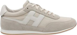 Hogan Homme, Chaussures, Beige, Taille: 47 EU Baskets de sport