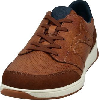 Bugatti Herren Businessschuhe, Männer Schnürer,schnürschuhe,Anzugschuhe,Budapester Style,elegant,Office,büro,Freizeit,Cognac (6300),46 EU/EU UK
