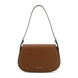 Michael Kors unisex, Sacs, Brun, Taille: ONE Size Lydia MD Flap Messenger