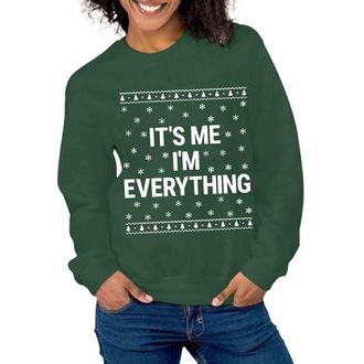 Generic Sweat assorti pour couple de Saint-Valentin 2026 avec inscription &laquo; I Have Everything I Want For Shirt/Husband Wife &raquo;, Vert, XXL