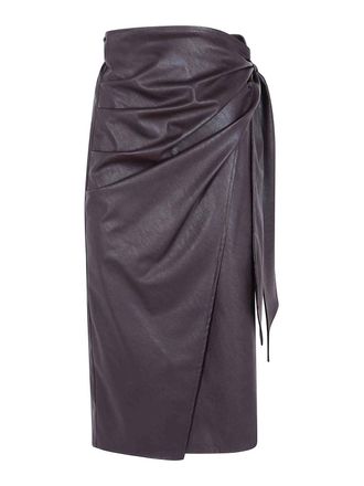Elisabetta Franchi Jupe Longue - Marron