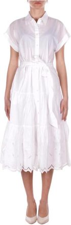 Ralph Lauren Femme, Robes, Blanc, Taille: 34 FR Shirt Dress