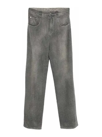 Ermanno Scervino Straight Leg Jeans - Schwarz