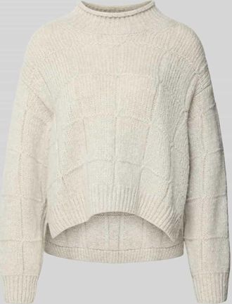 Marc Cain Pullover aus Wolle mit Strukturstrick
