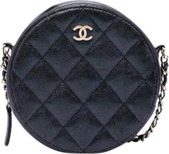 Chanel Pre-owned Vintage Quilted Mini Crossbody - Femme - Pre-owned - Noir - Taille: ONE Size