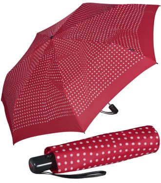 Knirps Taschenschirm Slim Duomatic Auf-Zu-Automatik Bolero - diablo