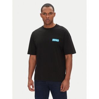 HUGO BOSS T-Shirt Duwood 50538512 Schwarz Relaxed Fit