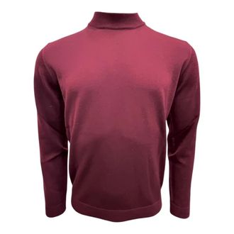 Roberto Collina Merino Stehkragenpullover - - Knitwear - Herren - Braun - XL