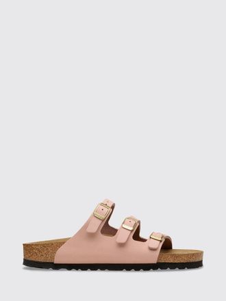 Birkenstock Sandales plates Florida Fresh en cuir nubuck &agrave; triple bride