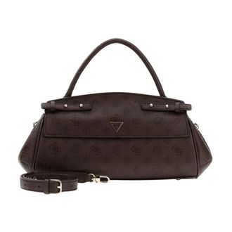 Guess Diana Henkeltasche mit &Uuml;berschlag - - Bags - Damen - Braun - ONE SIZE