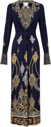 Camilla robe mi-longue The Imperial Gate - Bleu