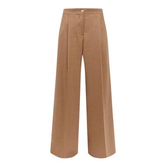 Laneus Cammello 178 Weite Hose - - Trousers - Damen - Beige - S