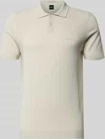 HUGO BOSS Poloshirt mit Logo Detail