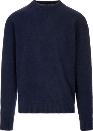 Laneus pull à col rond - Bleu