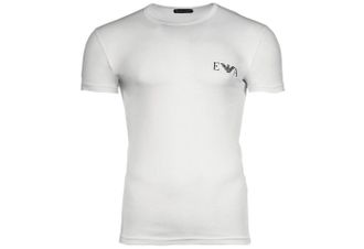 Emporio Armani T-Shirt Herren T-Shirt 2er Pack Baumwolle BOLD MONOGRAM (Packung, 2er Pack)