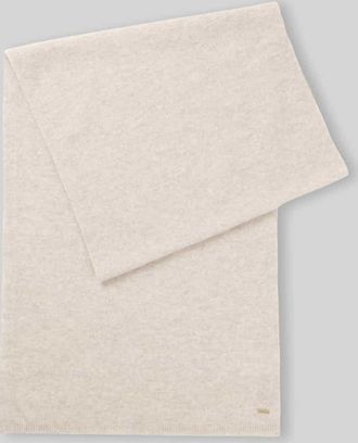 HUGO BOSS Schal aus Kaschmir mit Logo-Detail