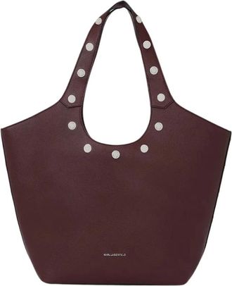 Karl Lagerfeld K/Rocky Tote Bag - Femme - Sacs - Violet - Taille: ONE Size