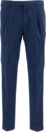 PT01 Pt01, Homme, Pantalons, Bleu, Taille: L Chinos
