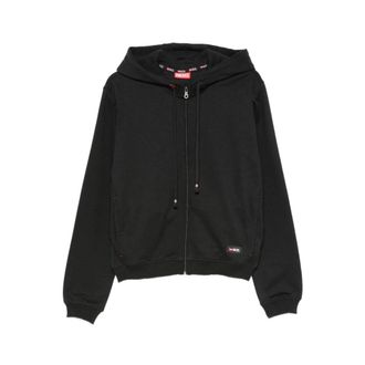 Diesel Zip-through Sweatshirt - - Sweatshirts & Hoodies - Damen - Schwarzk - XS