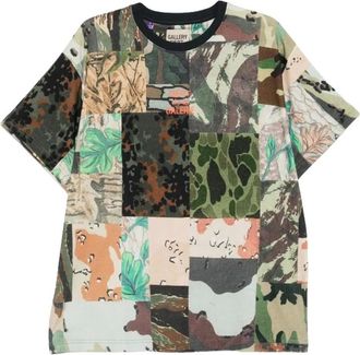 Gallery Dept. Homme, Tops, Multicolore, Taille: 2XL T-Shirt &agrave; Imprim&eacute; Camouflage