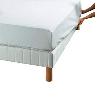 Essix Essix Home Collection Matratzenschoner, Molton, Kopf- und Fußbereich zum Einschlagen, 2 x 80 x 200 cm