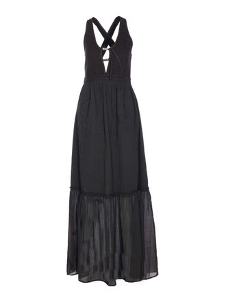 Pinko Robe Au Genou - Noir