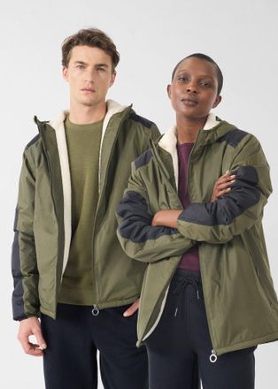 Jott Imperm&eacute;able sherpa Army Dippen sherpa - Taille XXL