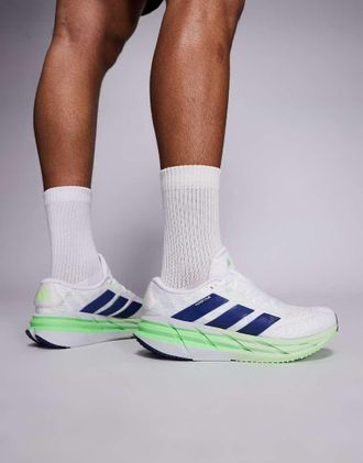 adidas adidas Running - Adistar 4 - Baskets - Blanc et bleu marine