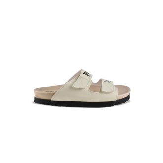 Palm Angels Leder Sandalen - - Shoes - Damen - Beige - 36 EU