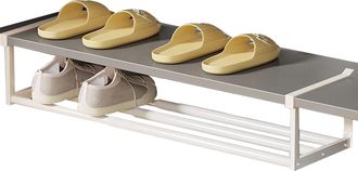 Generic erweiterbare, verstellbare Lagerregale | Organizer Regalhalter St&auml;nder f&uuml;r Schuhe | Zimmer, Wohnheim, Ecke, Flur, Eingang, Garage, Schlafzimmer, Schuh