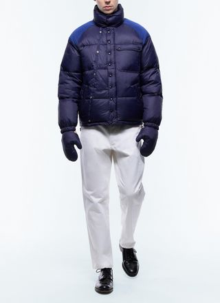 Fursac Doudoune avec moufles amovibles - Taille XL - Homme