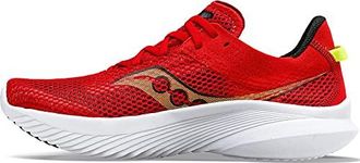 Saucony Chaussures de Course Kinvara 14 pour Homme, Coquelicot Rouge, 44 EU
