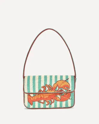 Staud Tommy Beaded Shoulder Bag Female UNI