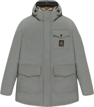 RefrigiWear Homme, Vestes, Gris, Taille: XL Parka Soft Shell