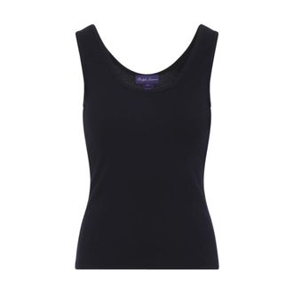Ralph Lauren Femme, Tops, Bleu, Taille: 36 FR Ellis Tank Top